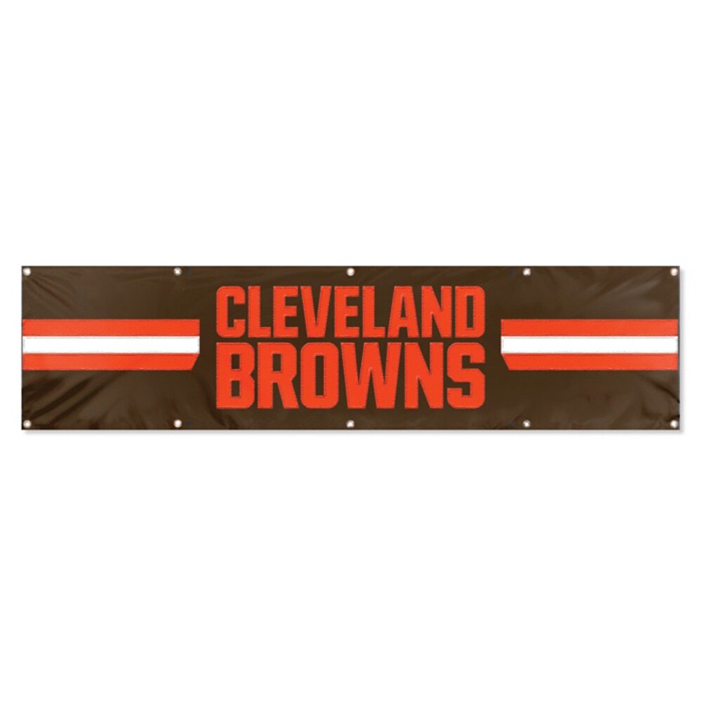 Cleveland Browns Giant 8' x 2' Banner