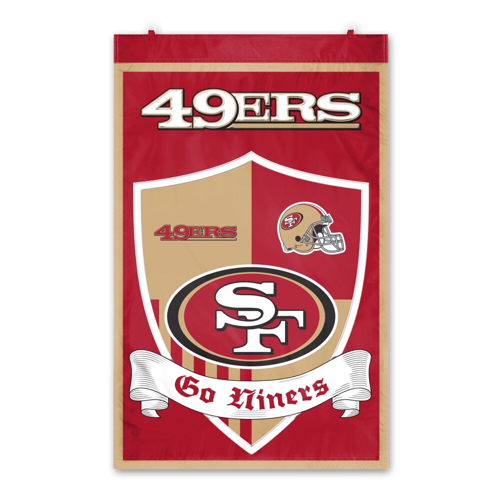 San Francisco 49ers Shield Banner