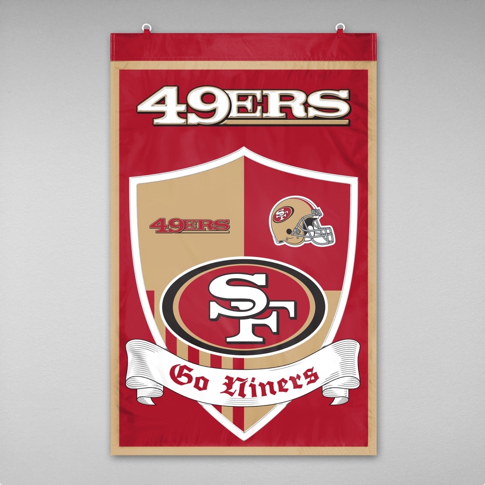 San Francisco 49ers Shield Banner