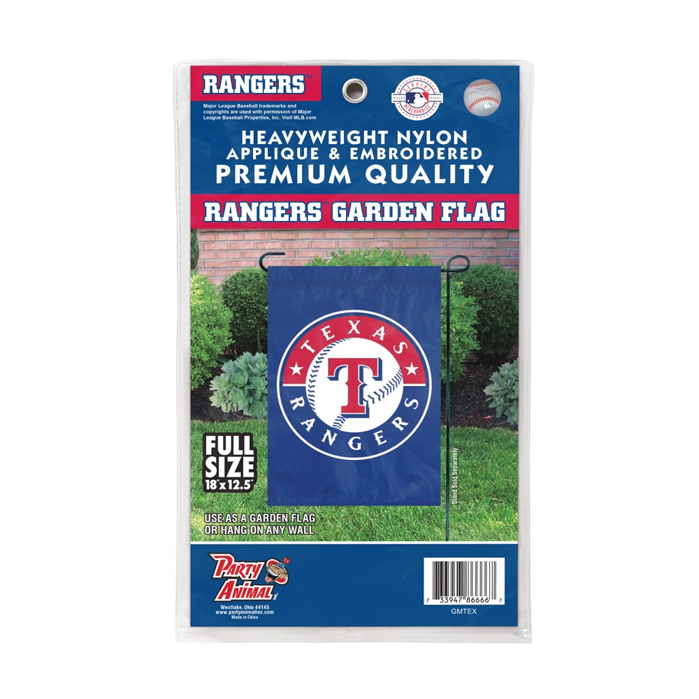 Texas Rangers Premium Garden Flag