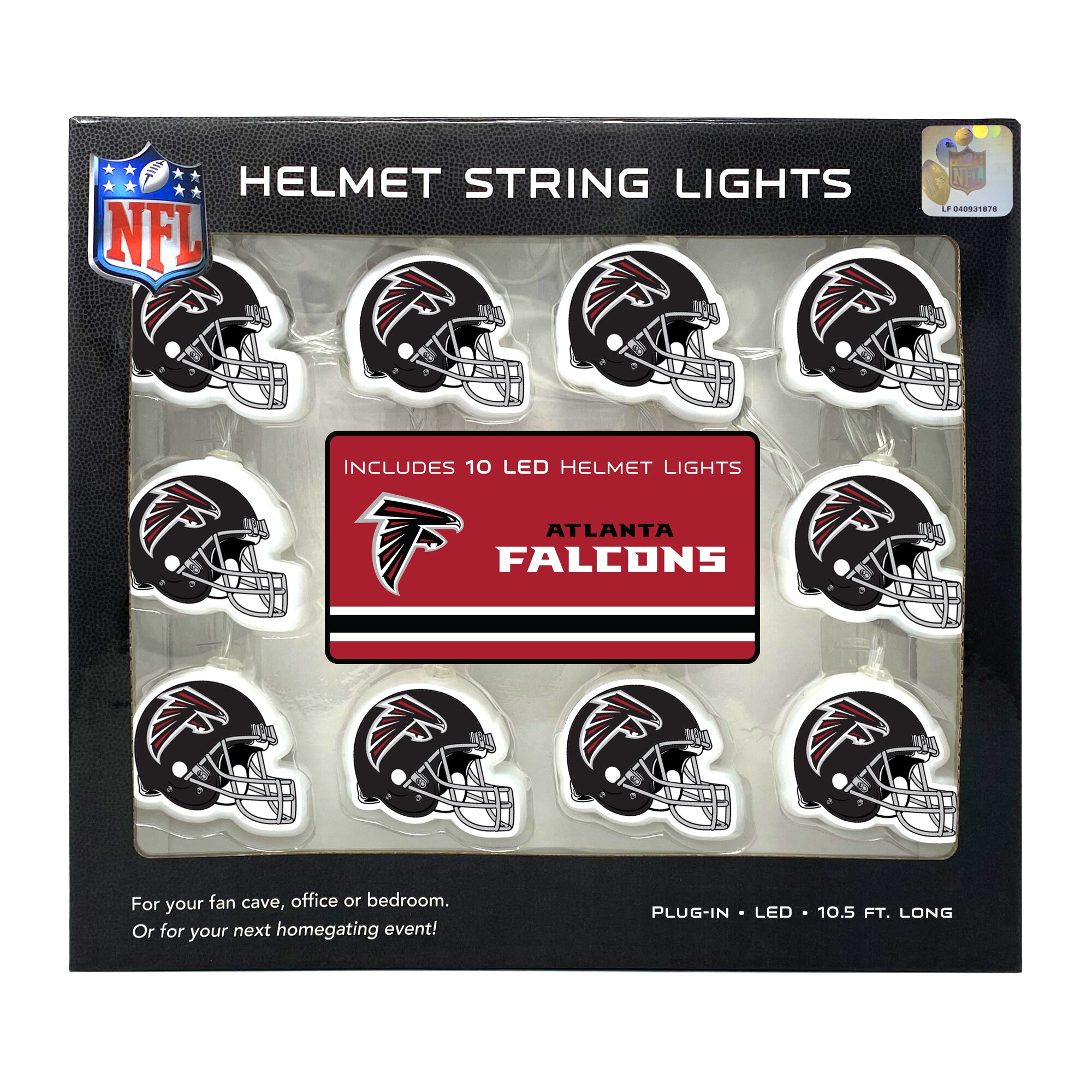 Atlanta Falcons LED Helmet String Lights