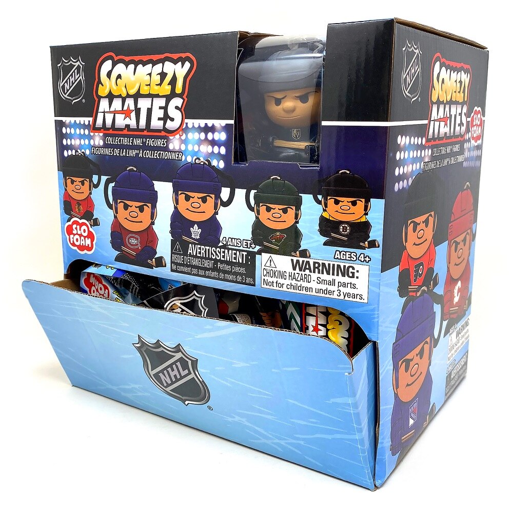 SqueezyMates NHL Series 1 Gravity Feed Display