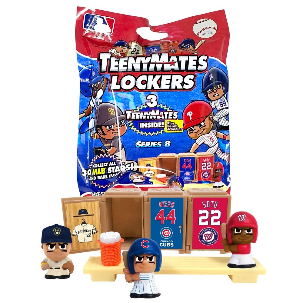 TeenyMates MLB Series 8 Locker Room Set