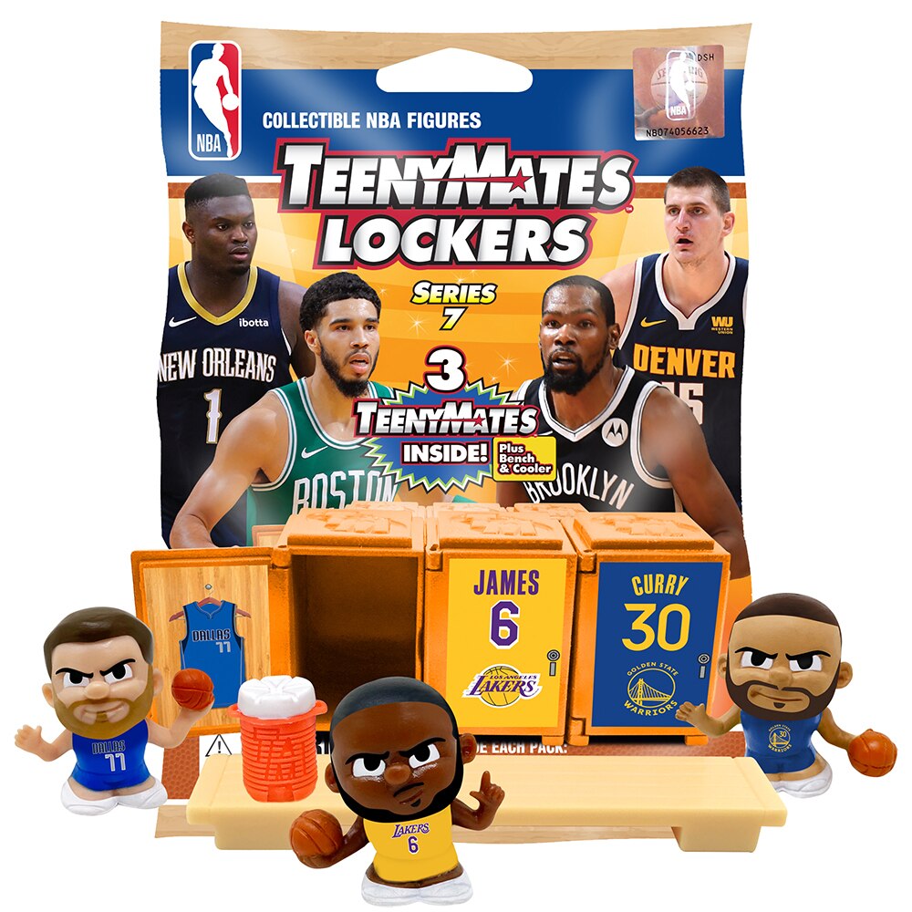 TeenyMates NBA Series 7 Locker Room Set