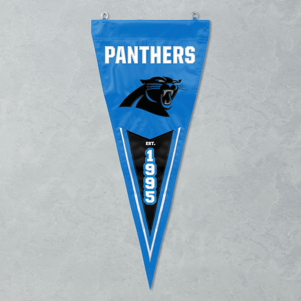 Carolina Panthers Vertical Pennant